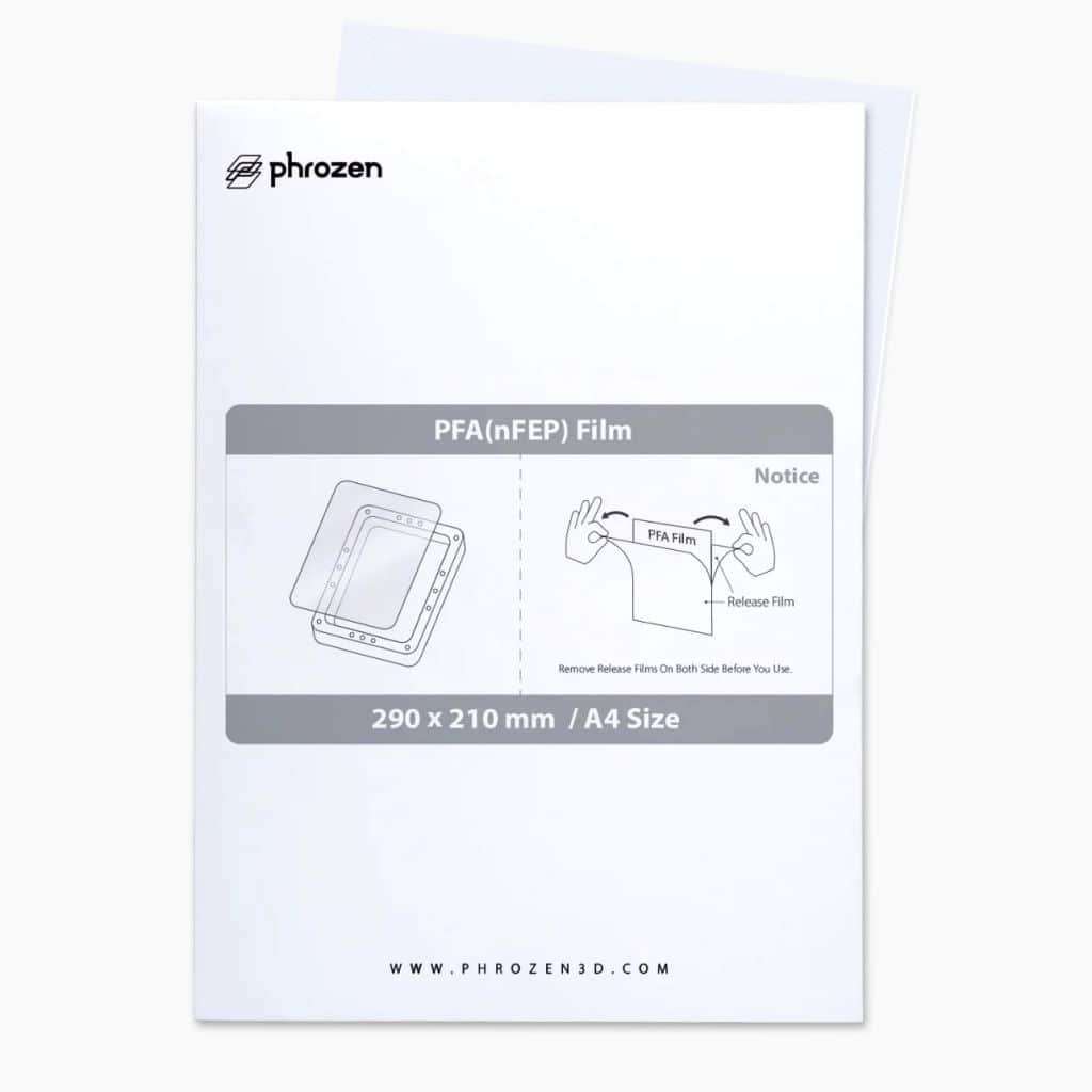 Phrozen PFA NFEP Film 290x210mm A4 10" Mighty | 3D Printer Store